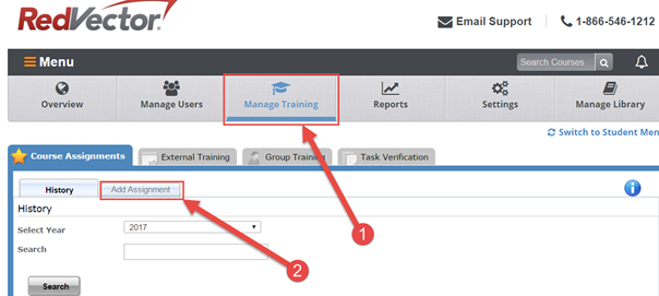 Vector LMS, RedVector Edition