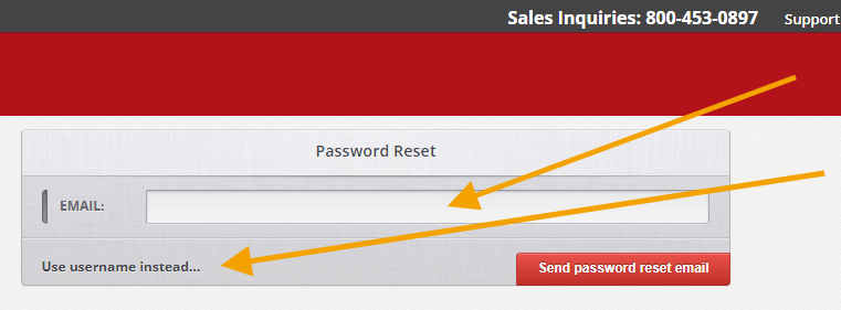 Forgot Username/Password?