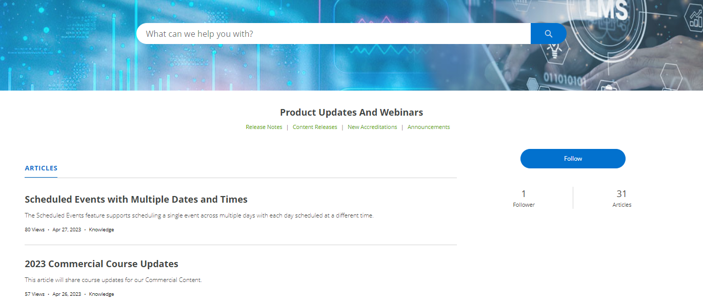 How to Use the Support Center