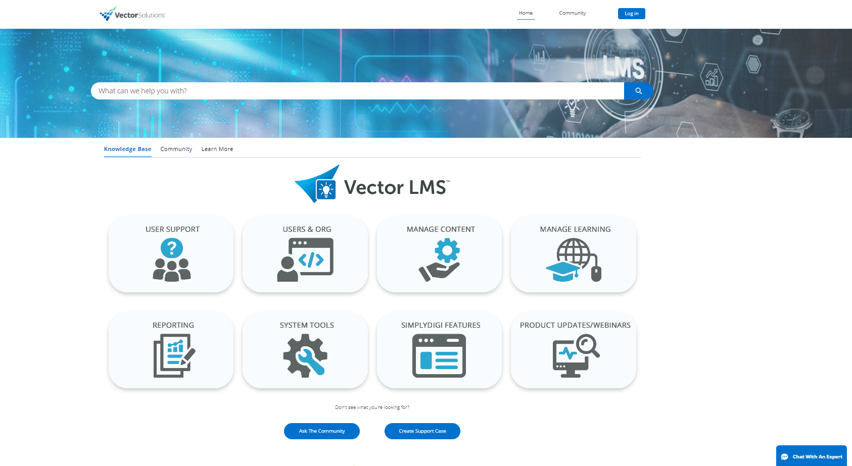 How to Use the Support Center